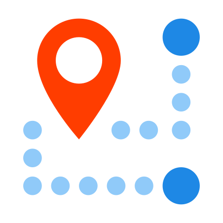 Track Order icon in Color Style