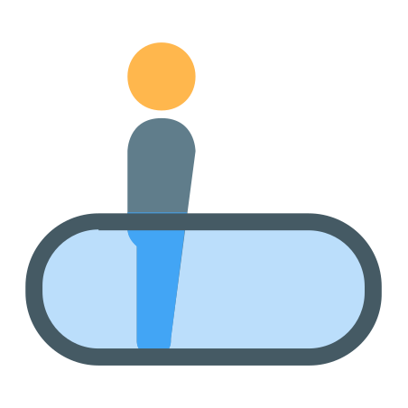Travelator icon in Color Style