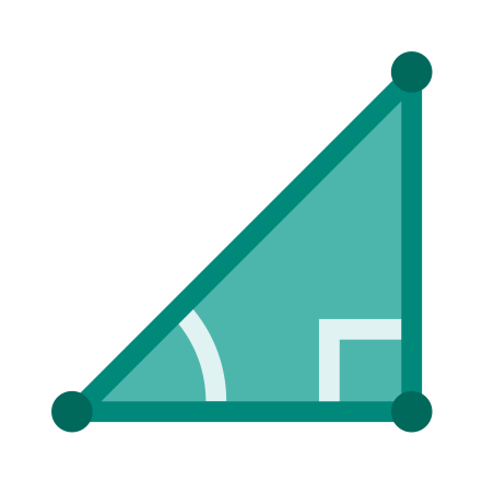 Trigonometry icon in Color Style
