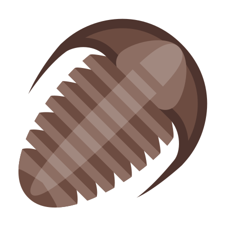 Trilobite icon in Color Style