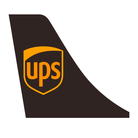 Ups Airlines icon in Color Style