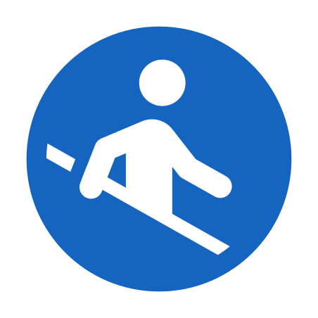 Use Handrails icon in Color Style