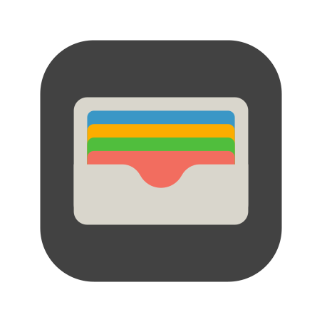 Wallet icon in Color Style