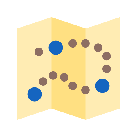 Waypoint Map icon in Color Style
