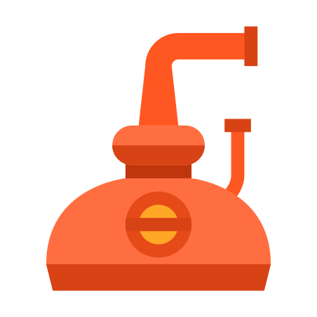 Whisky Still icon in Color Style