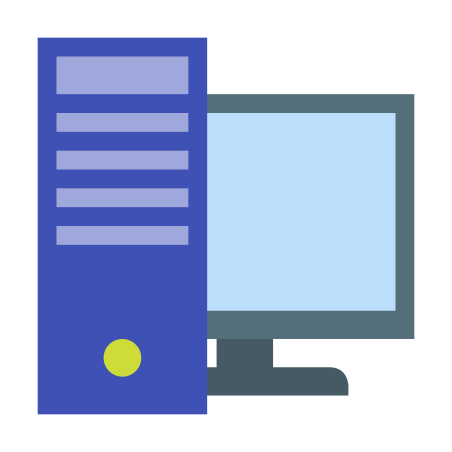 Workstation icon in Color Style