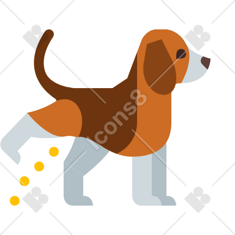 Dog Pee Clipart