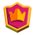 Clash Royale Red icon in Color Style