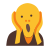 Edvard Munch icon in Color Style