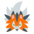 Lycanroc Dusk Form icon in Color Style