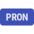Pronoun icon in Color Style
