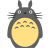 Totoro icon in Color Style
