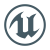 Unreal Engine icon in Color Style