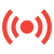 Youtube Live icon in Color Style