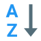 Alphabetical Sorting icon in Color Style