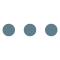 Dots Loading icon in Color Style