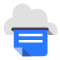 Google Cloud Print icon in Color Style