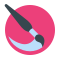 Krita icon in Color Style