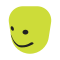 Roblox Big Head icon in Color Style