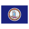 Virginia Flag icon in Color Style
