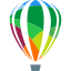 CorelDraw icon in Color Style