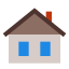 Country House icon in Color Style