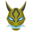 Genshin Impact Xiao icon in Color Style