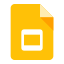 Google Slides icon in Color Style