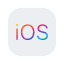 iOS Logo icon in Color Style