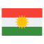 Kurdistan icon in Color Style