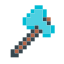 Minecraft Axe icon in Color Style