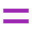 Parallel Symbol icon in Color Style