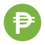 Peso Symbol icon in Color Style