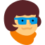 Scooby Doo Velma Dinkley icon in Color Style