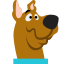 Scooby Doo icon in Color Style