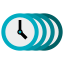 Tenses icon in Color Style