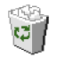 Windows 95 Recycle Bin icon in Color Style