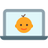 Baby App icon in Color Style
