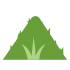 Grass Pile icon in Color Style