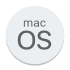 Mac Os Logo icon in Color Style