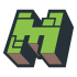 Ícone de Logotipo de Minecraft no estilo Cor