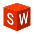 SolidWorks icon in Color Style
