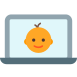Baby App icon in Color Style