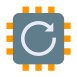 Overclocking Processor icon in Color Style