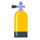 Scuba Tank icon in Color Style