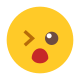 Shocker Emoji icon in Color Style