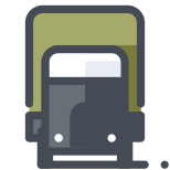 Long Haul Truck icon in Pastel Style
