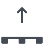 Unload Cargo icon in Pastel Style