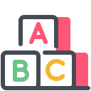 ABC icon in Color Style