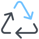 Recycle arrows triangle Icons – Download for Free in PNG and SVG